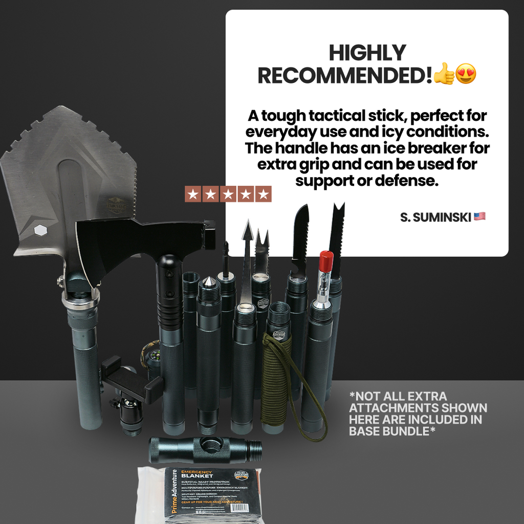 SWISS ARMY MULTI-FUNCTIONAL TACTICAL SURVIVAL STICK – Prime Adventure