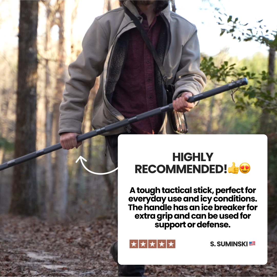 Swiss Army Multi-Functional Tactical Survival Stick – Prime Adventure